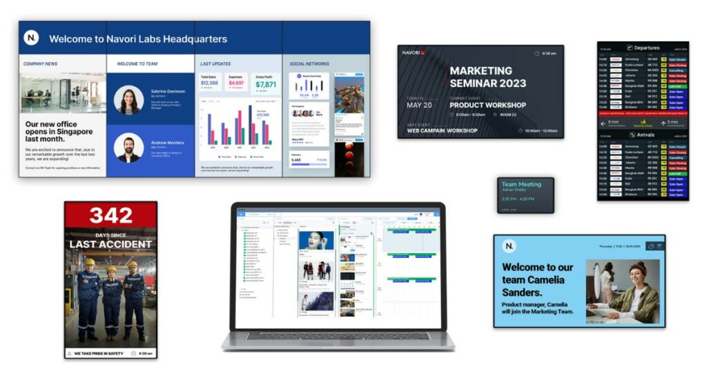 Seamless Data Integration with Navori Digital Signage Software