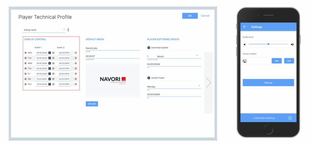 Save on Energy Costs With Navori Remote Screen Management